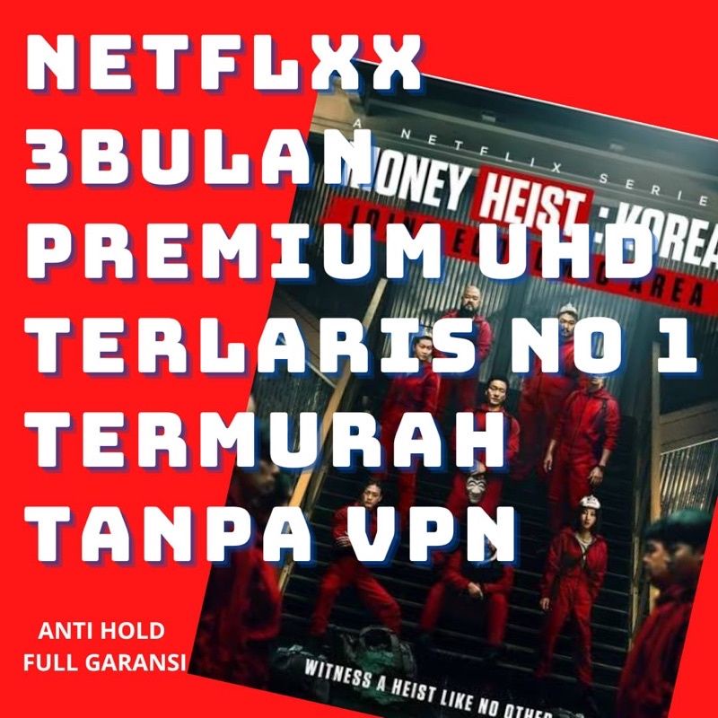 Jual NETFLXXX MURAH 1/3BULAN ANTI HOLD TANPA VPN PUAS NONTON [FULL GARANSI] | Shopee Indonesia