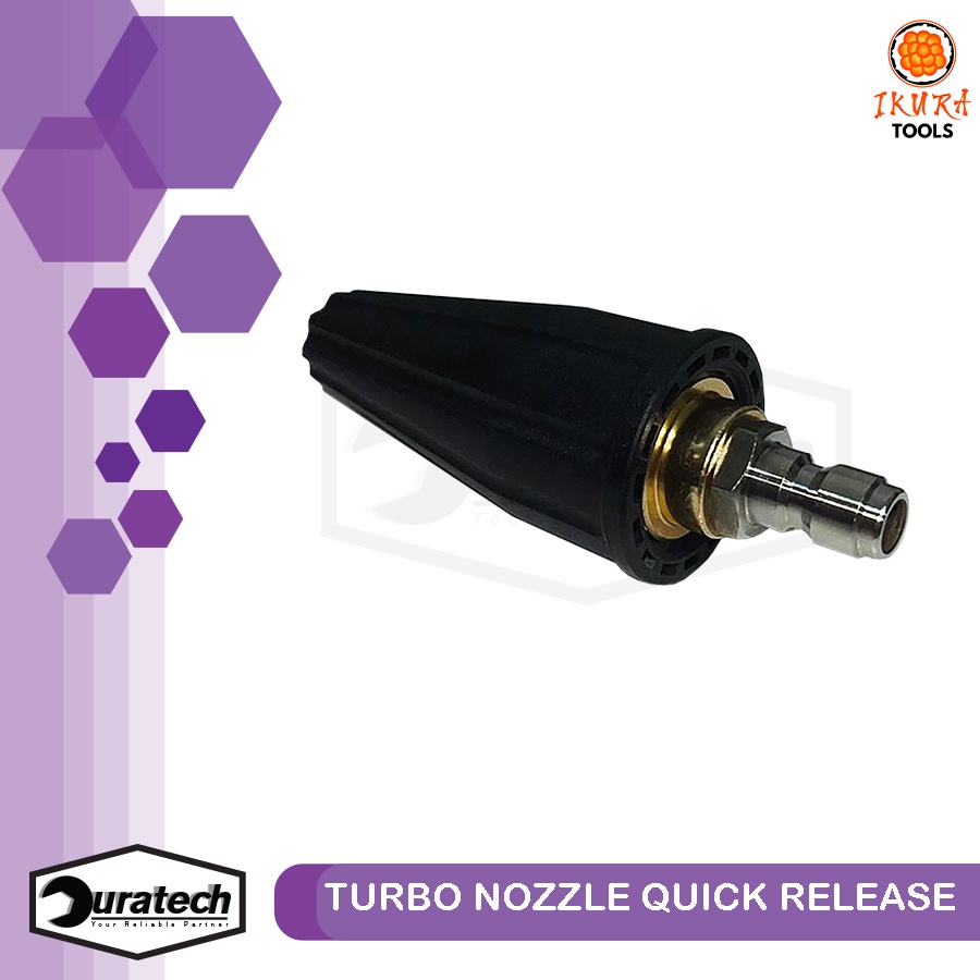 Jual Nozzle turbo nozzle 1/4" quick release ujung semprotan tornado ...