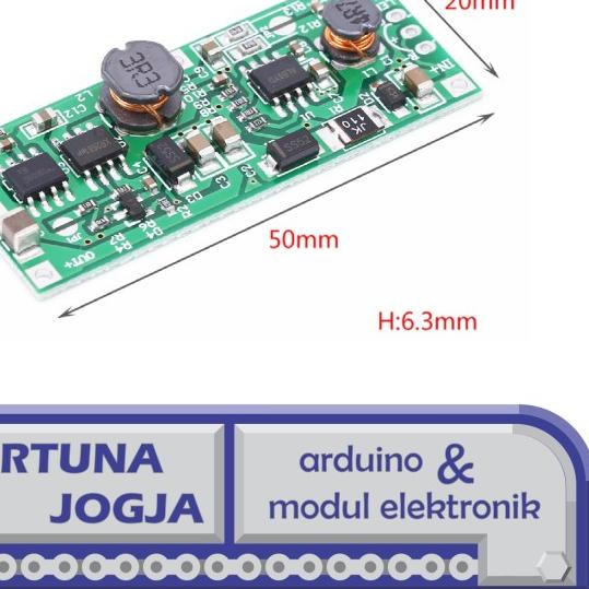 Jual Modul Kit Mini UPS Backup Power Input DC 5-12V Output DC 9V atau ...