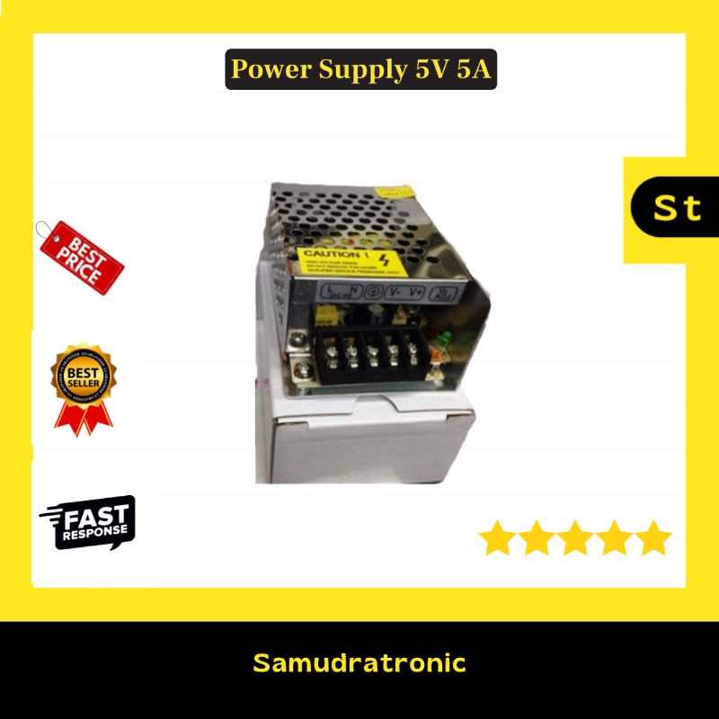 Jual Power Supply 5V 5A Power Switching | Shopee Indonesia