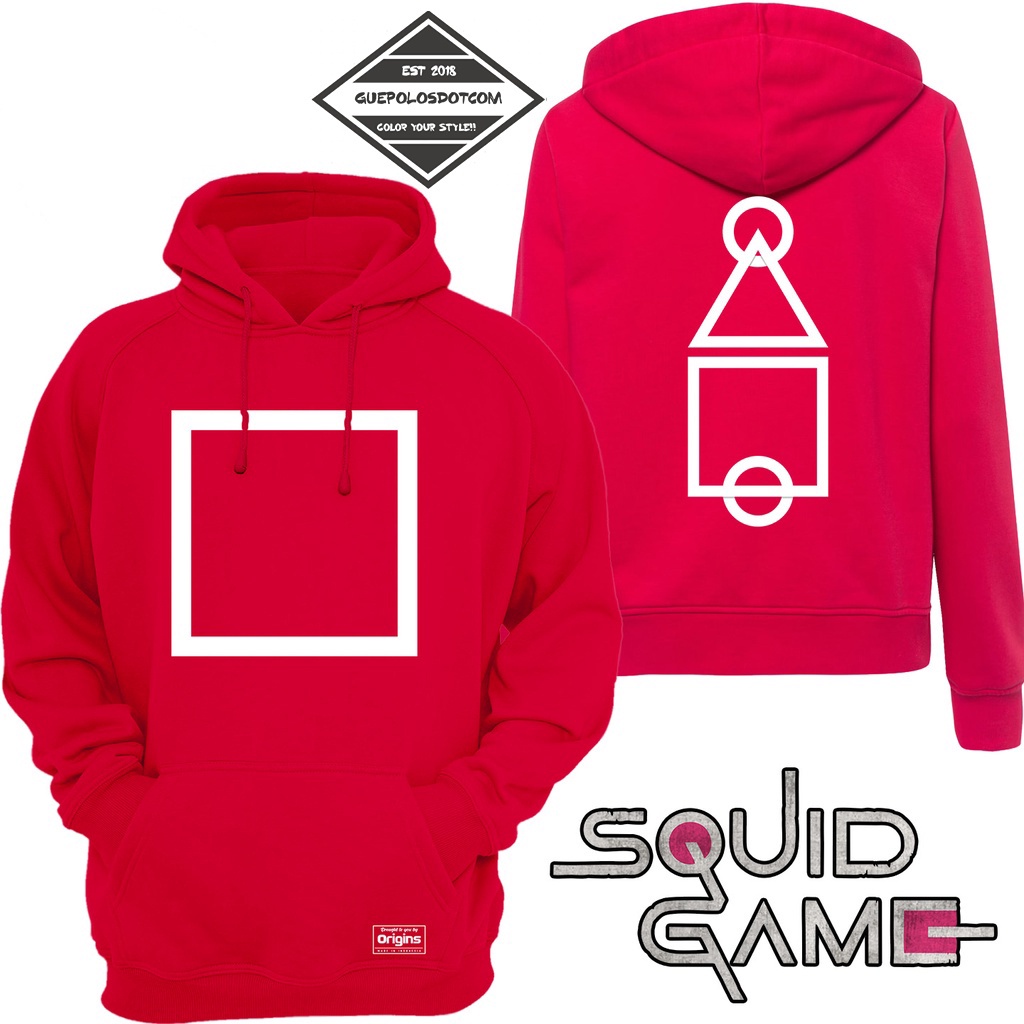 Jual Sweater Hoodie Netflix Squid Game Staff Guard Uniform 724 -RADSHA ...