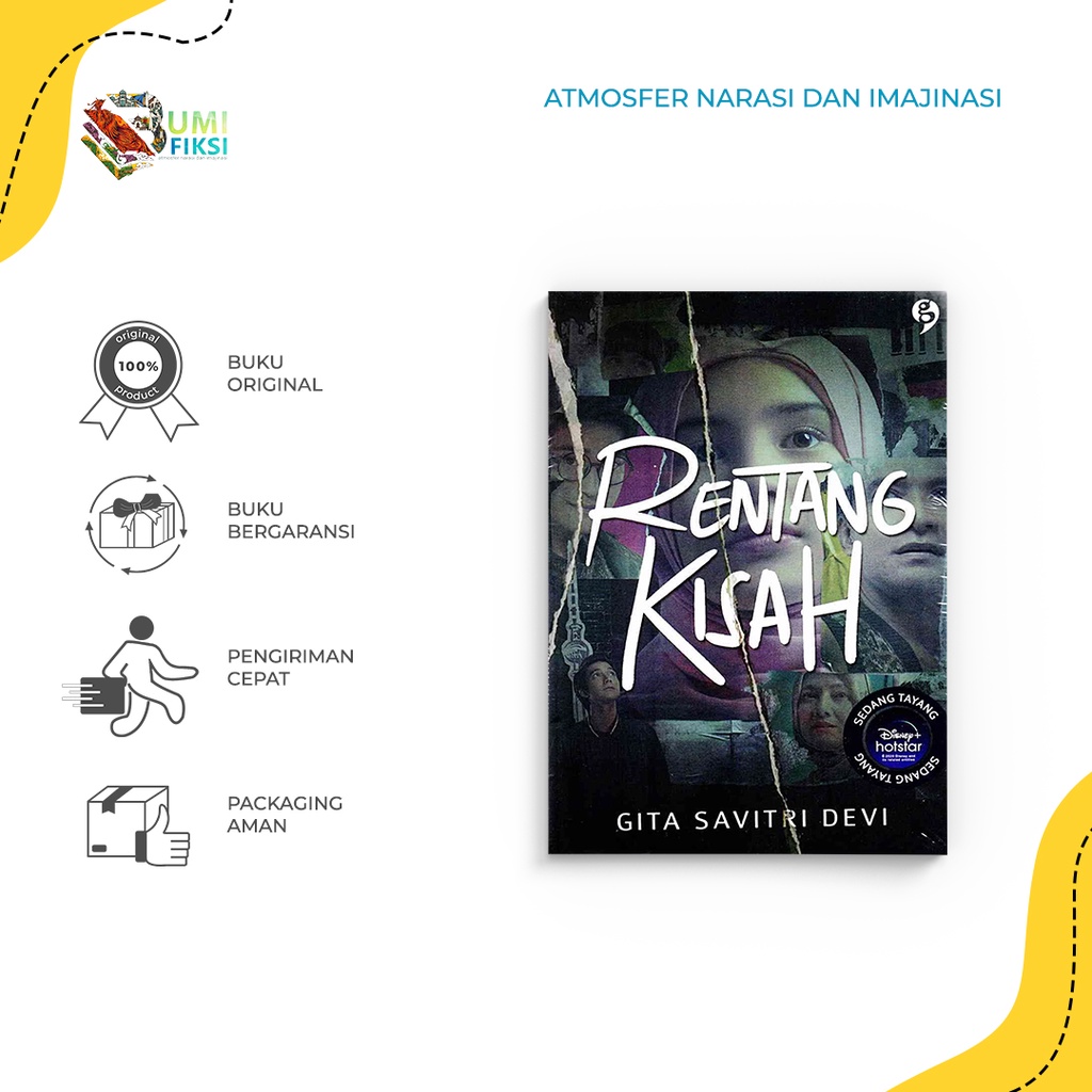 Jual Buku Novel - Rentang Kisah - Gita Savitri Devi - Penerbit Gagas Media - Bumifiksi | Shopee ...