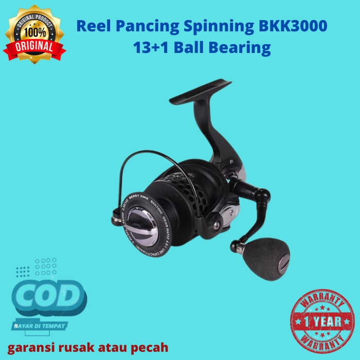 Jual Beast King alat pancing ikan Reel Pancing Spinning BKK5000 13+1 ...