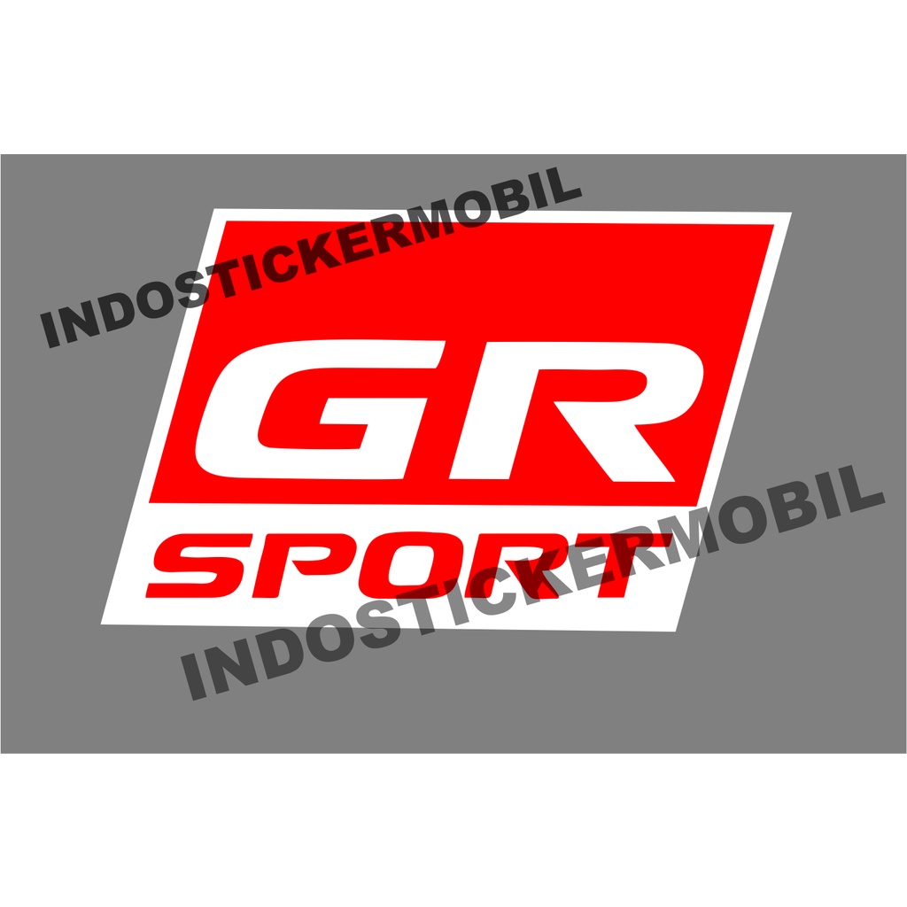 Jual STICKER GR SPORT CUTTING STICKER STIKER TOYOTA GR SPORT STICKER ...