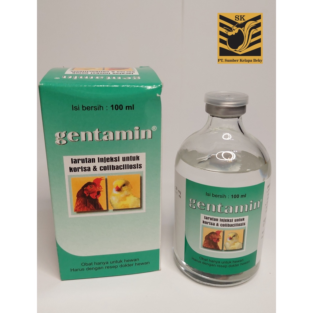 Jual Larutan Injeksi untuk Korisa dan Colibacillosis Terbaik Gentamin ...