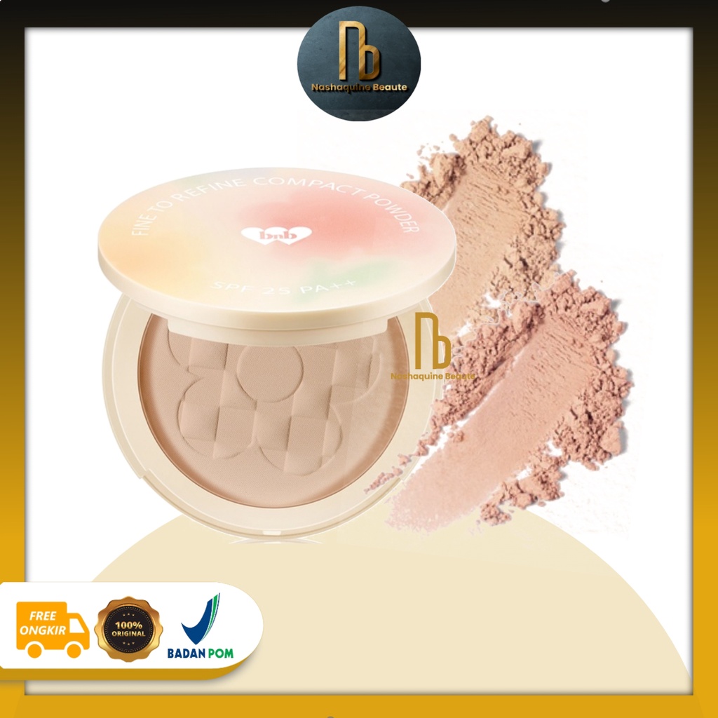 Jual BARENBLISS BNB Korean Bloomatte Fine To Refine Compact Powder ...