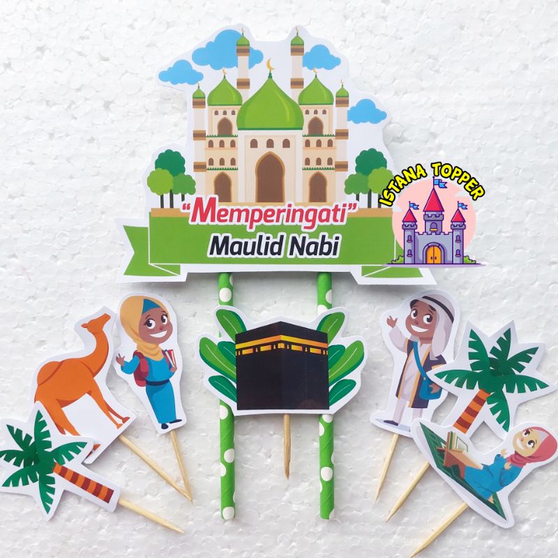 Jual Topper Peringatan Maulid Nabi / Topper Islami | Shopee Indonesia