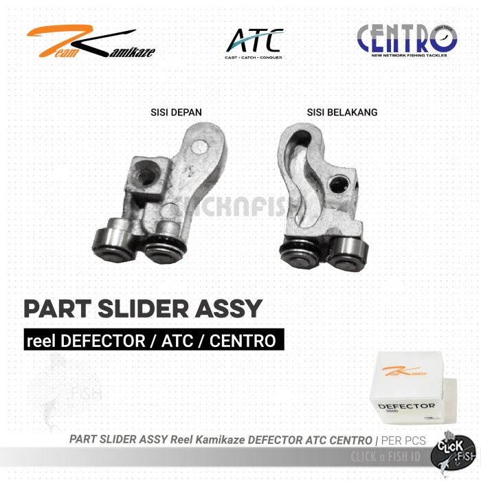 Jual Mudah Part Slider Assy Reel Kamikaze Defector / Atc / Centro No.63 ...