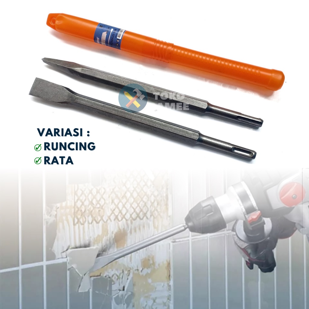 Jual MATA BOR BOBOK TEMBOK ALAT PAHAT BETON CHISEL BETEL RUNCING LANCIP ...