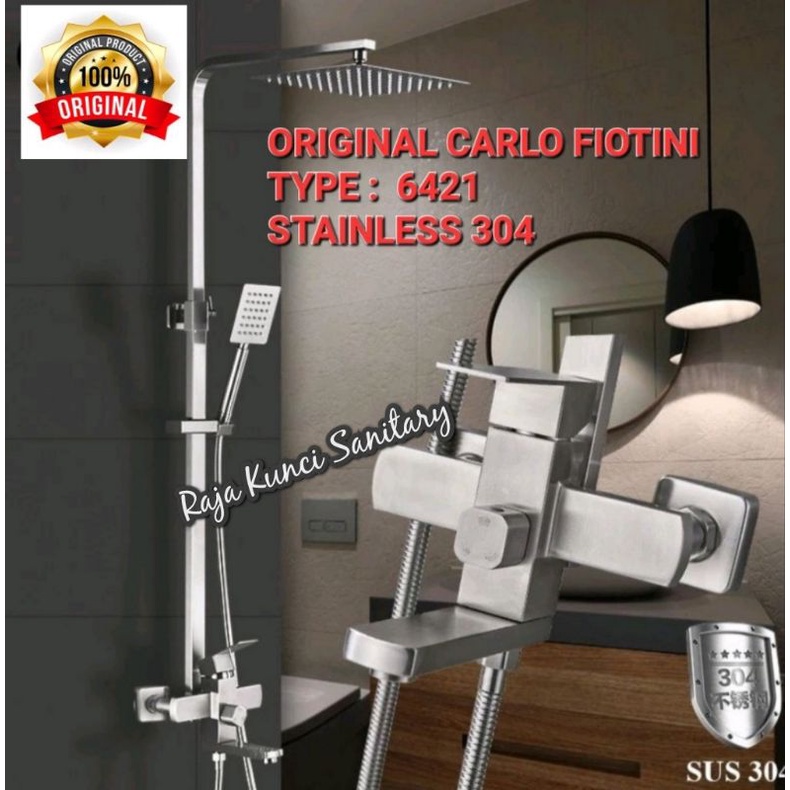 Jual Shower Column/Shower Tiang Set Panas Dingin Stainless SUS 304 ...