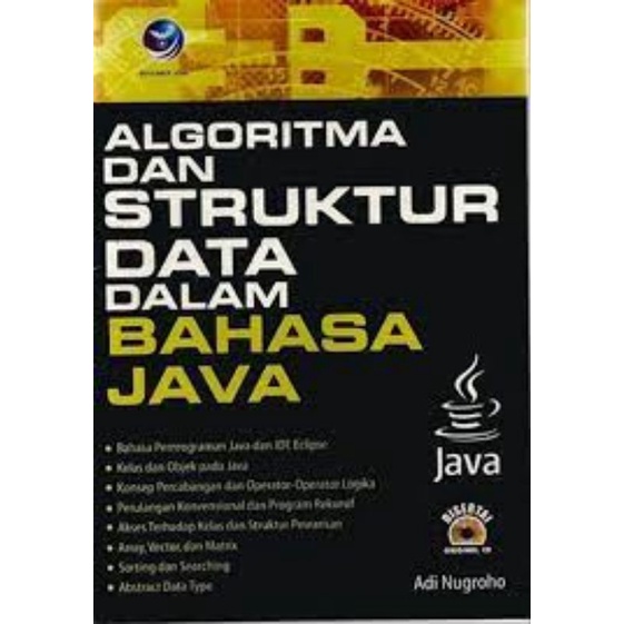 Jual Algoritma Dan Struktur Data Dalam Bahasa Java+Cd/ | Shopee Indonesia