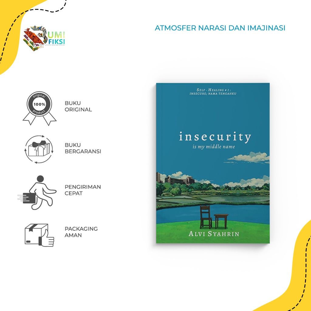 Jual Buku Pengembangan Diri Insecurity Is My Middle Name Alvi Ardhi ...