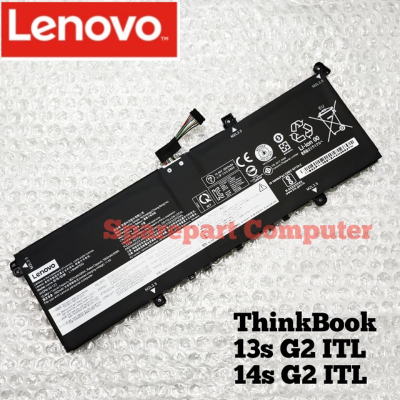 Jual Baterai Battery Lenovo ThinkBook 13s G2ITL 14s G2ITL i5 i7 ...