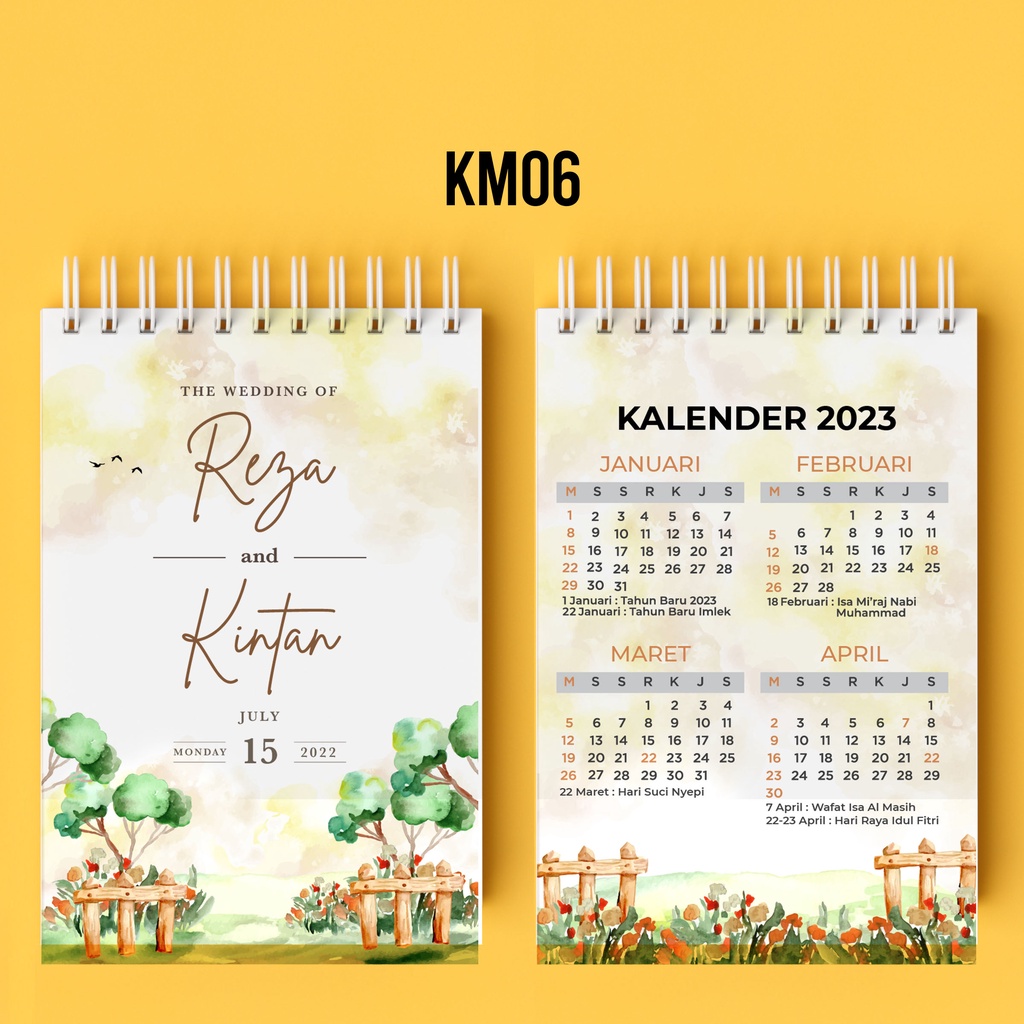 Jual Souvenir kalender Mini CUSTOM | Shopee Indonesia