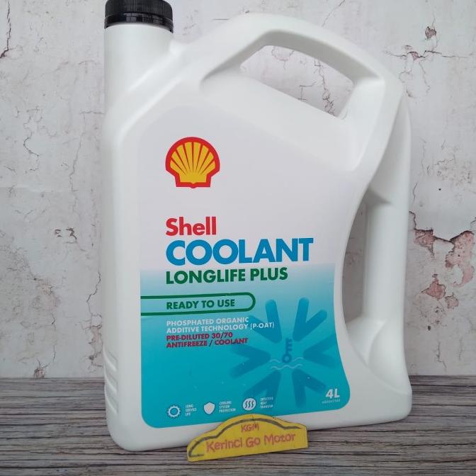 Jual Coolant Long Life Plus Shell 4L - Air Radiator Shell Antifreeze 30 ...