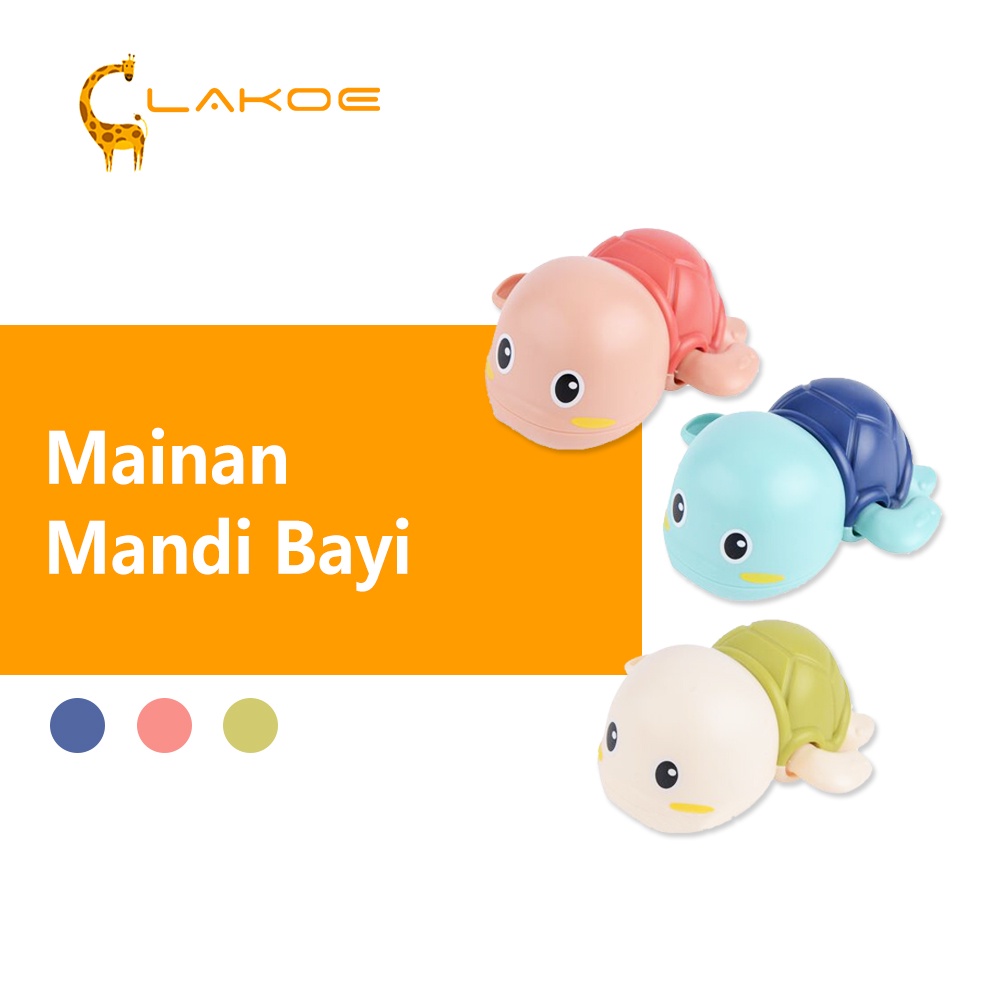 Jual LAKOEOFFICIALMALL Mainan Mandi Bayi Baby Bath Toys / Mainan Air ...