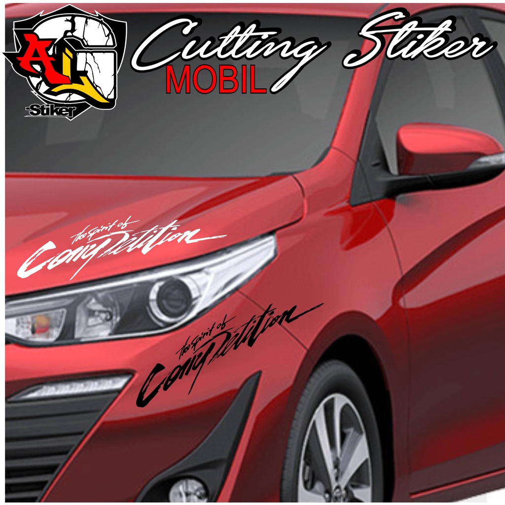 Jual STIKER THE SPIRIT/STICKER CUTTING/123/STIKER RACING/STIKER MOBIL ...