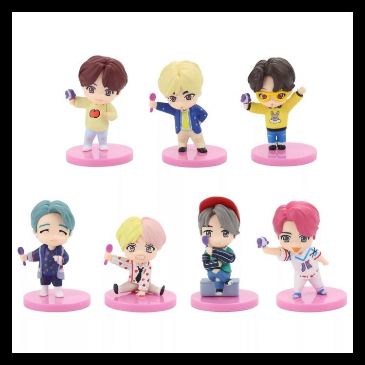 Jual ACTION FIGURE BTS BT21 ARMY BANGTAN BOYS KPOP IDOL MODEL TOPPER CAKE BARU | Shopee Indonesia
