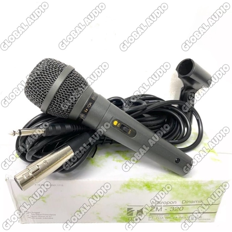 Jual Mic Kabel TOA ZM 320 Original Free Stand toa Zm320 Mic Kabel ...