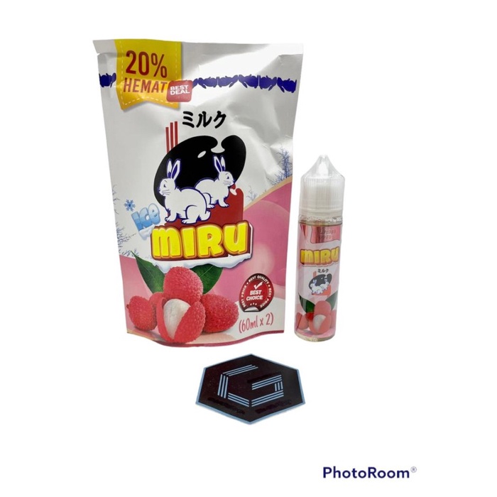 Jual Miru LYCHEE S*JU ICE 60ML 1pcs by Jozojo Brewery Liquid Zonic Leci ...