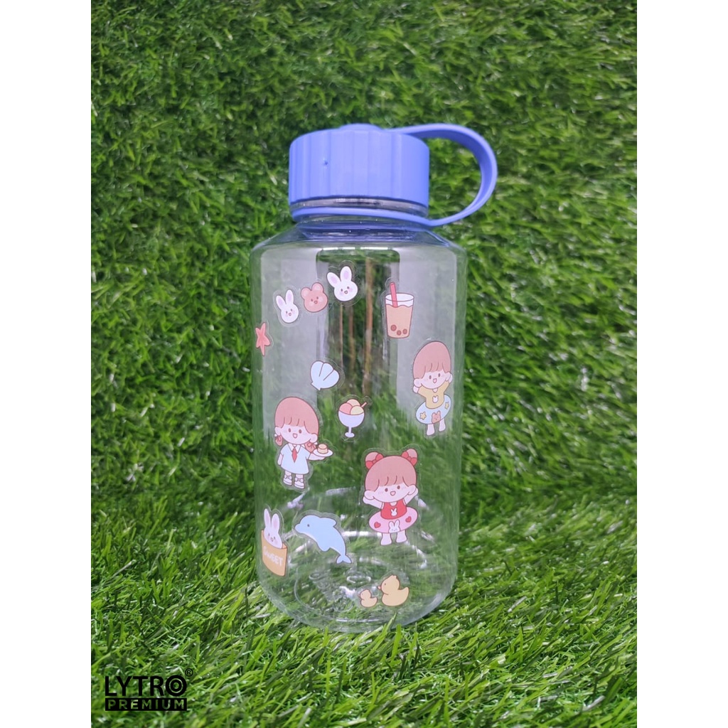 Jual Botol Minum Dundee Viral Bonus Stiker - Botol Plastik Dundee Botol ...