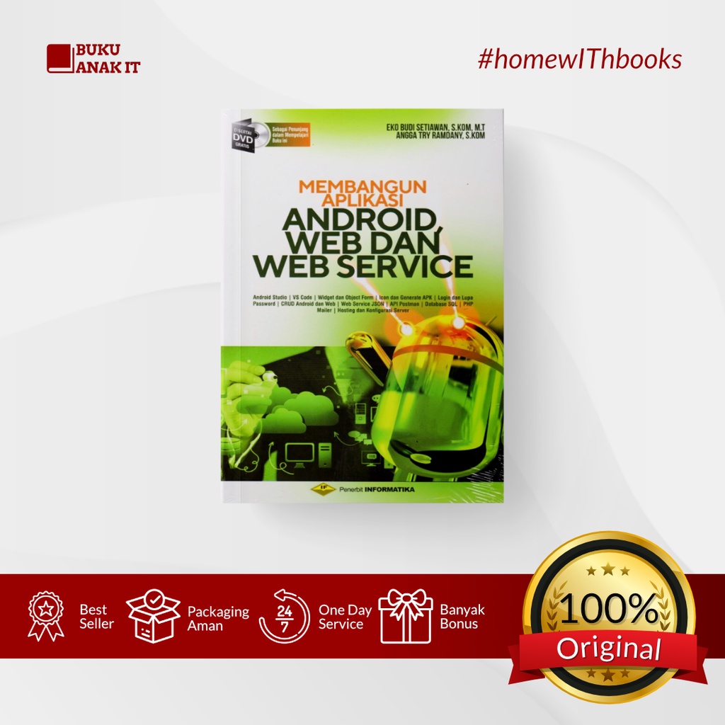 Jual BUKU MEMBANGUN APLIKASI ANDROID WEB DAN WEB SERVICE BONUS DVD ... Jual BUKU MEMBANGUN APLIKASI ANDROID WEB DAN WEB SERVICE BONUS DVD ...