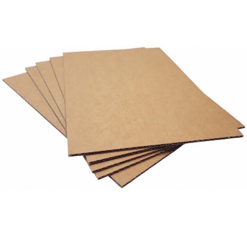 Jual 30x30 cm single wall lembaran karton kardus dus kemasan packaging ...