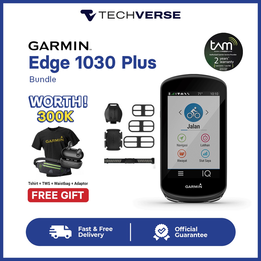 Jual GARMIN Edge 1030 Plus Bundle - Garansi Resmi TAM 2 Tahun | Shopee ...