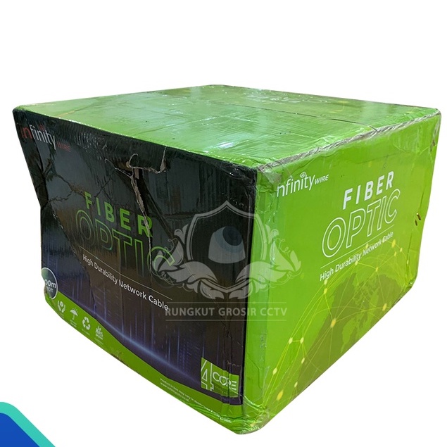 Jual Kabel FO Infinity Fiber Optic 4 Core Panjang 1000 Meter | Shopee ...