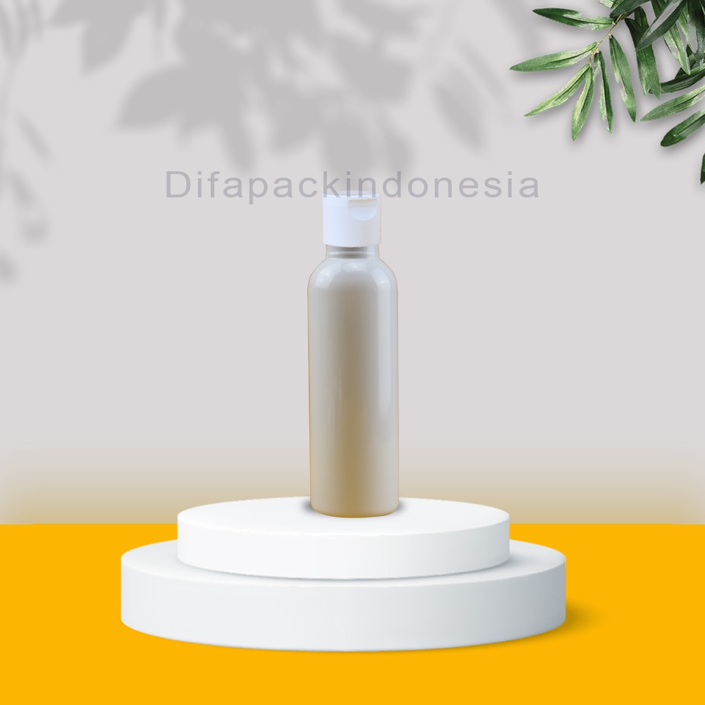 Jual Botol Kosmetik Pet 100Ml Fliptop Putih Body Putih | Shopee Indonesia