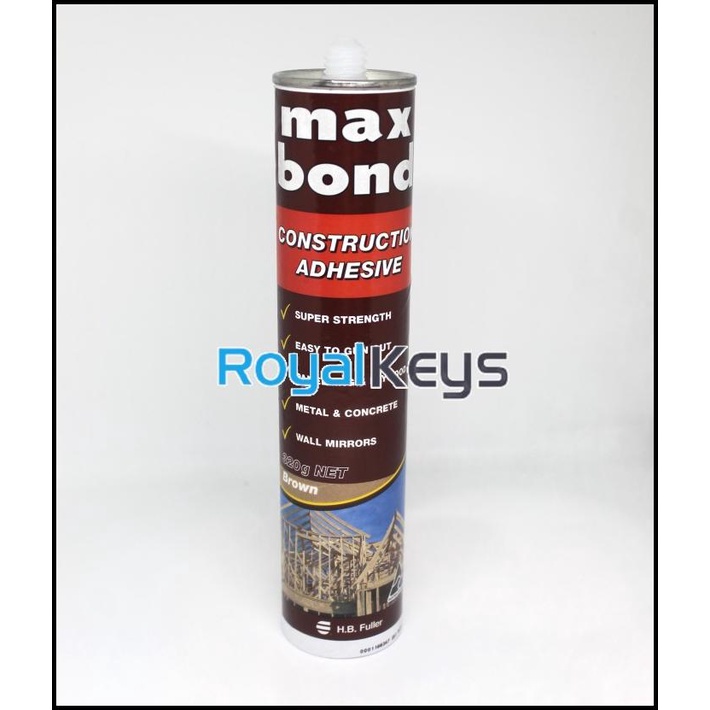 Jual Lem Sealant Maxbond Max Bond Construction Adhesive Besi Kaca ...