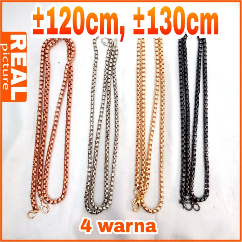 Jual TALI TAS RANTAI ULIR PANJANG 120CM STRAP TAS SELEMPANG WANITA - Kattelaurents | Shopee ...