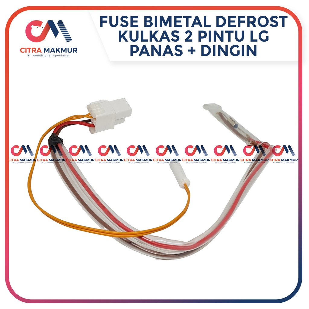 Jual Defrost Bimetal Fuse Digital LG Double Kulkas 2 pintu Pisah Dobel ...