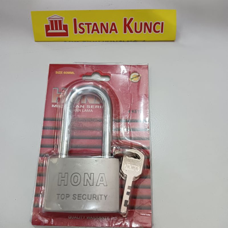 Jual Gembok 60 mm/gembok pintu/gembok pagar/gembok leher panjang/merk ...