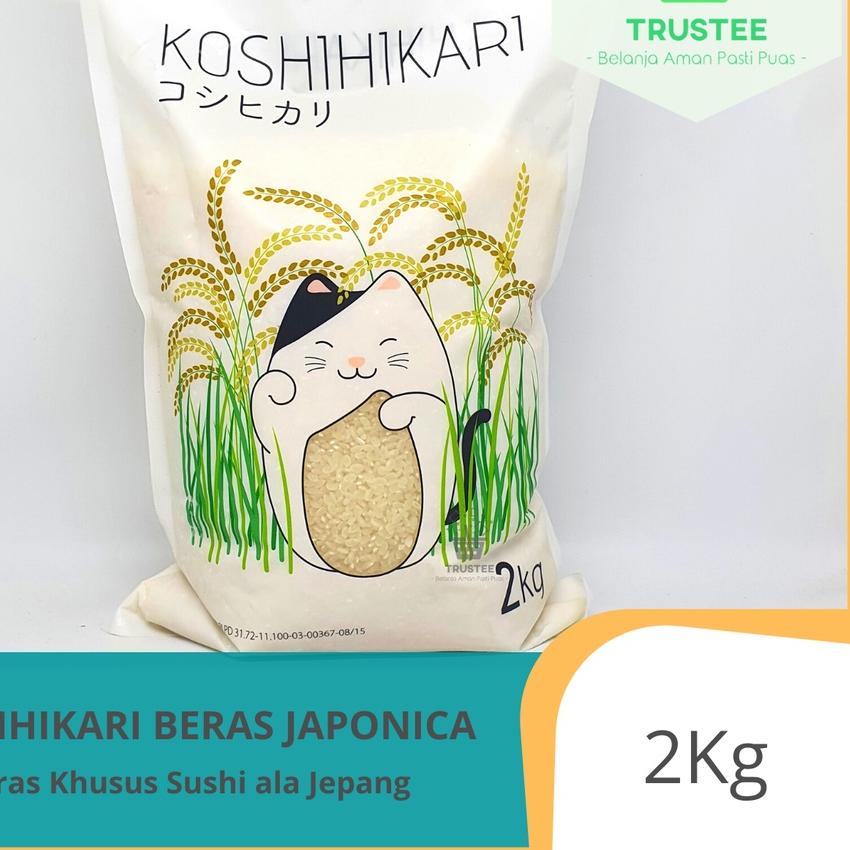 Jual READY Beras Sushi Jepang 2kg Japonica Rice Gimbab Mentai Pulen ...