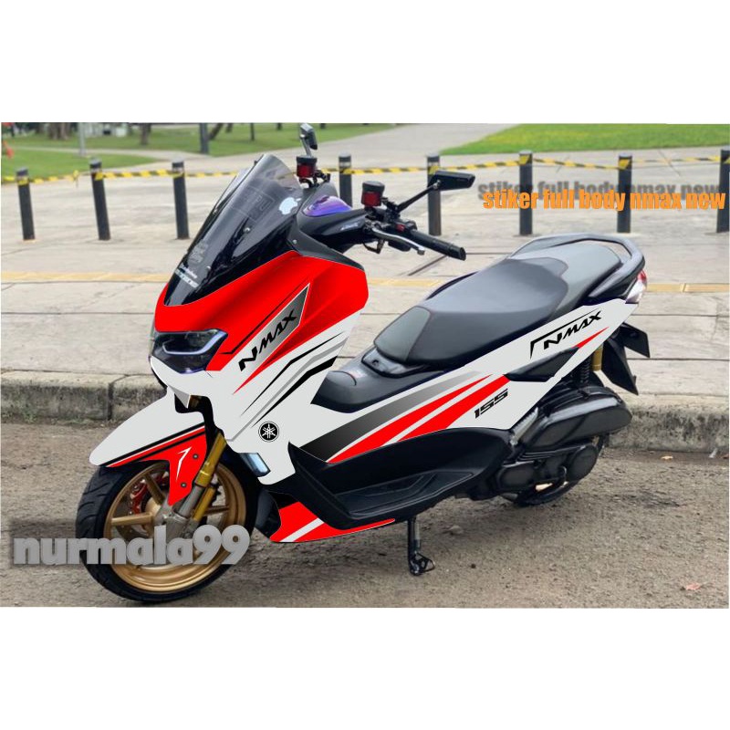 Jual Sticker Decal Variasi untuk motor Yamaha nmax new Full body, Bisa ...