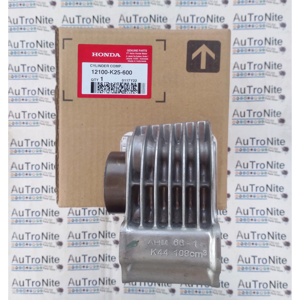 Jual Blok Piston Cylinder Comp 12100-K25-600 Original Honda Beat Pop ...