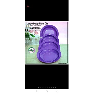 Jual Piring makan Tupperware | Shopee Indonesia