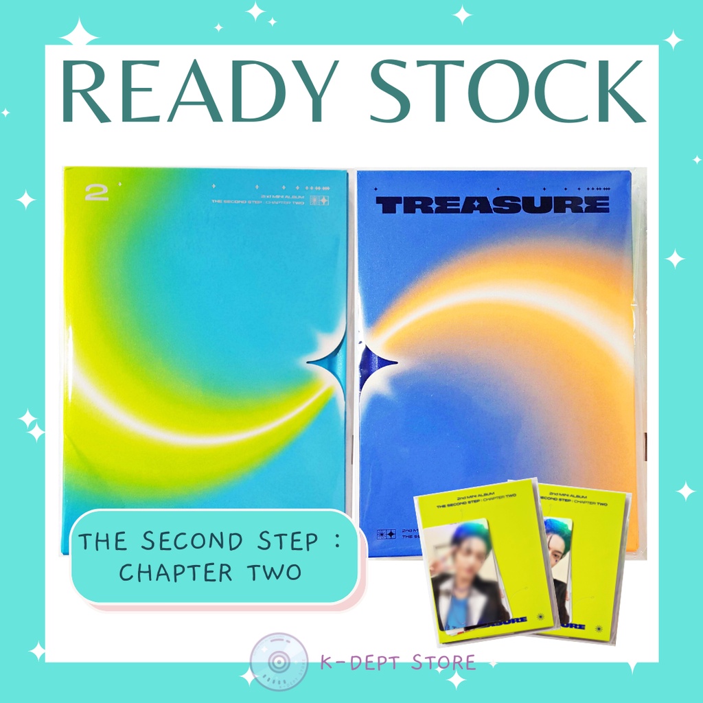 Jual TREASURE THE SECOND STEP CHAPTER TWO 2nd MINI ALBUM | Shopee Indonesia