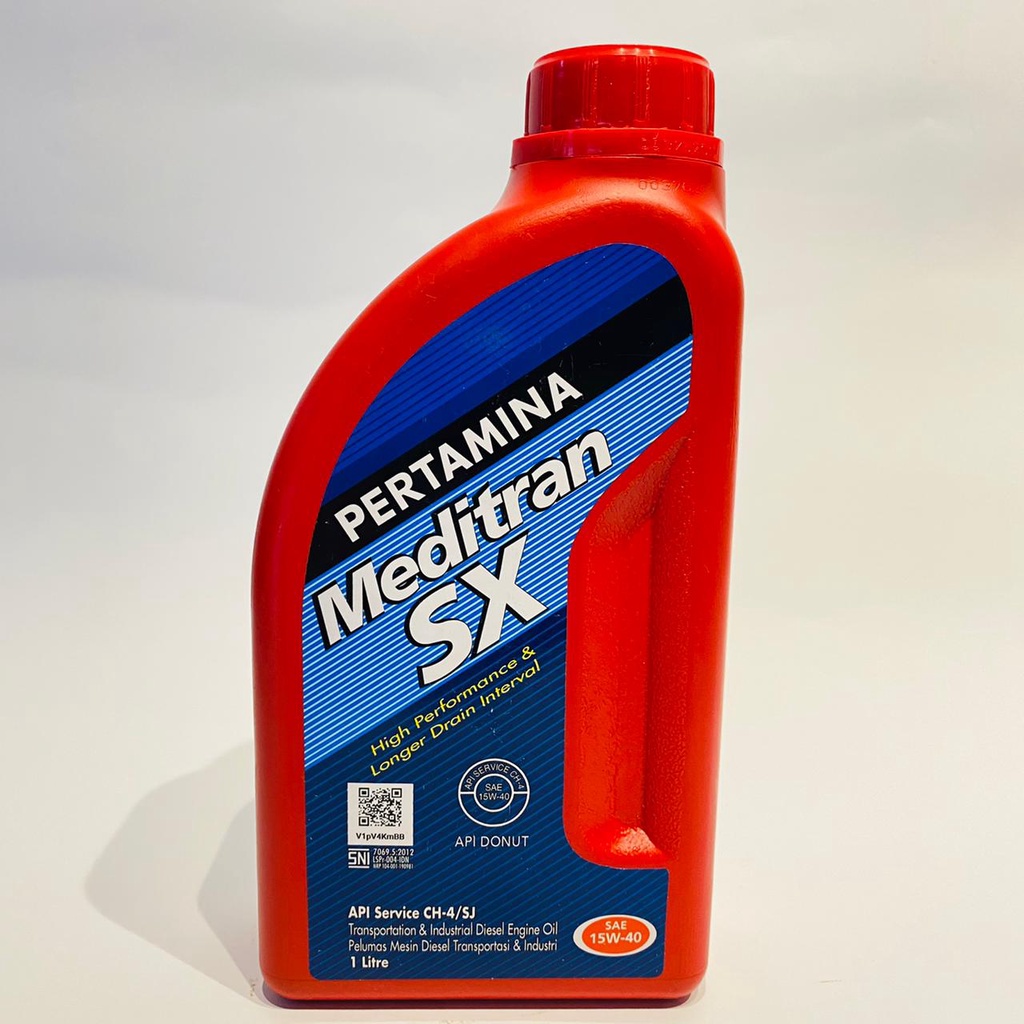 Jual Oli Pertamina Meditran SX 1 Liter 15W-40 Mesin Diesel Truk Solar Botol 15W40 SX40 40 ...
