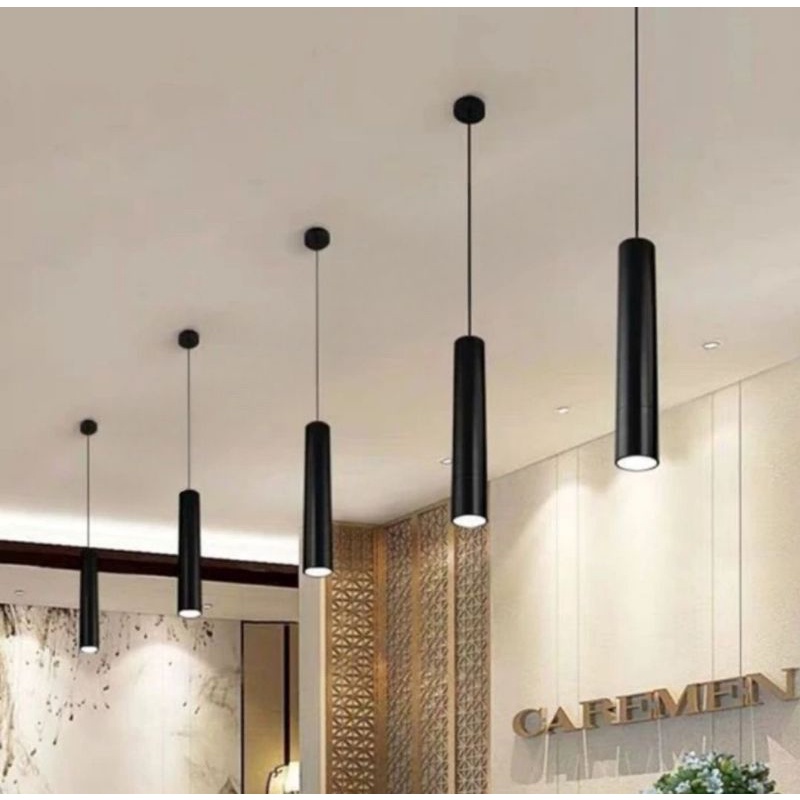 Jual Lampu Gantung Hias Modern Minimalis Pantry Tabung Tube Panjang ...
