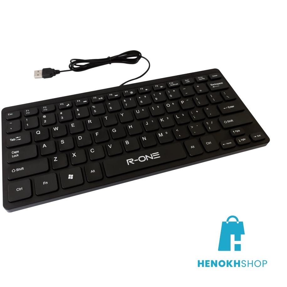 Jual TERLARIS BRANDS FESTIVAL Keyboard Mini R-ONE R1602 USB Slim ...