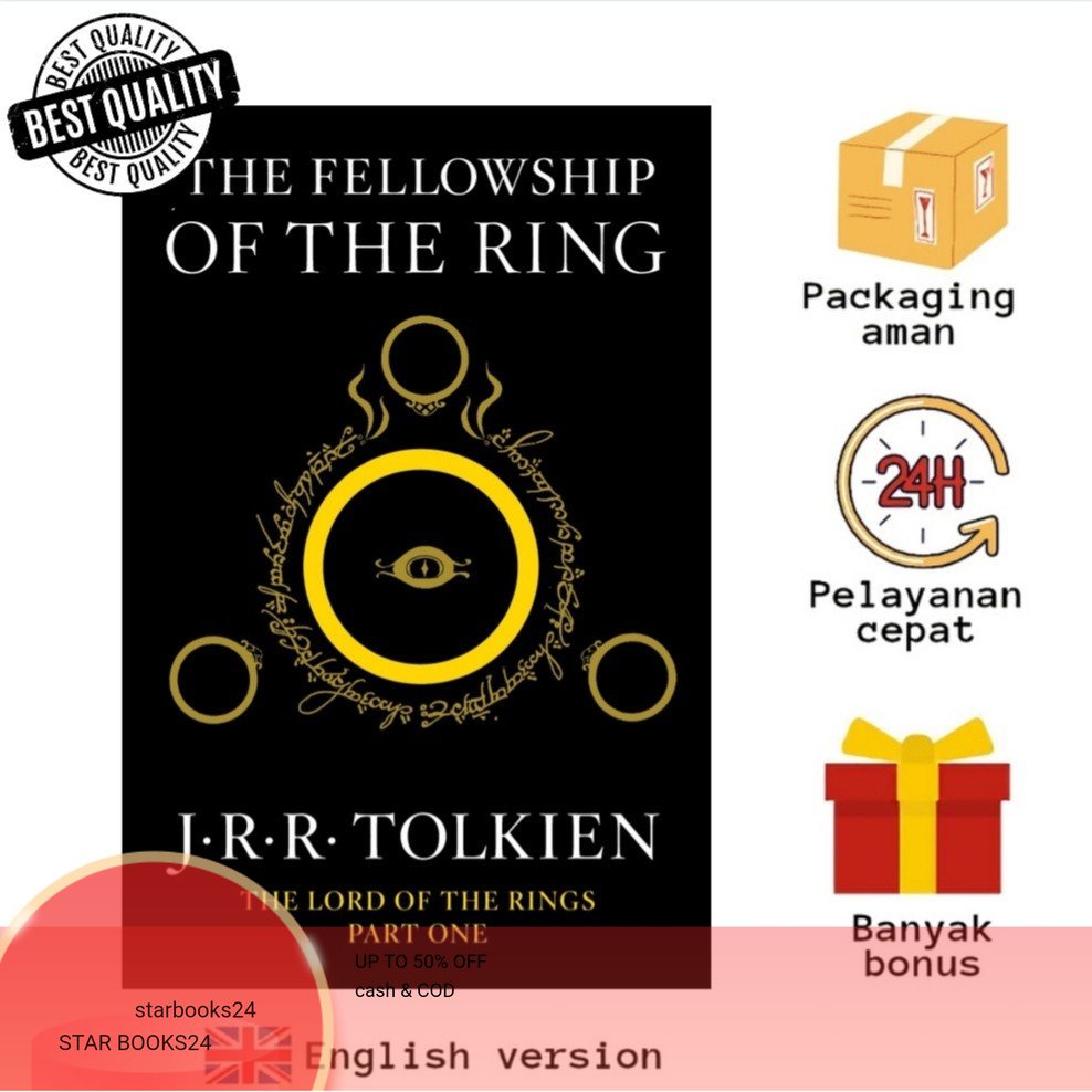 Jual Buku The Fellowship of the Ring: First Volume of The Lord of the Rings by Tolkien J.R.R ...