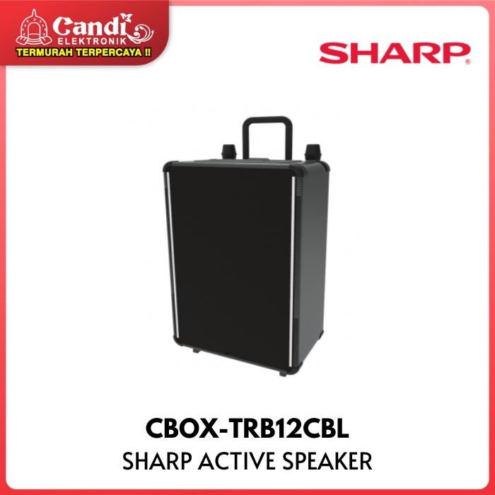 Jual SHARP Active Speaker Big Woofer 12 Inch CBOX-TRB12CBL | Shopee ...