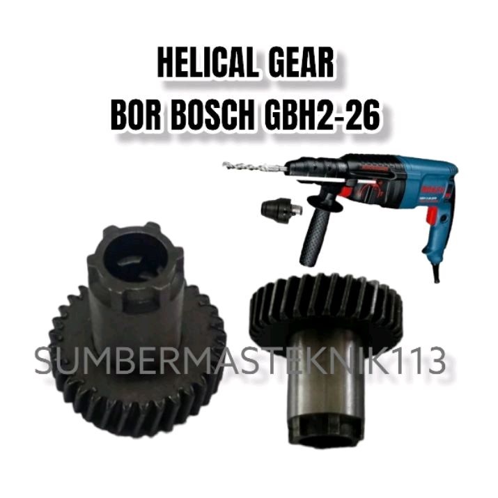 Jual HELICAL GEAR BOSCH GBH2-26 GEAR BOSCH GBH2-26 BIG GEAR GBH 2-26 ...