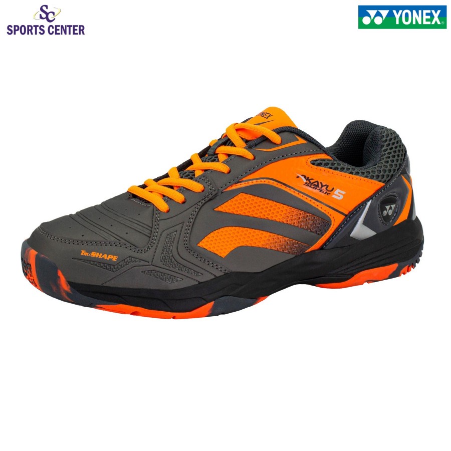Jual New Sepatu Badminton Yonex Power Akayu Super 5 Gunmetal Orange ...