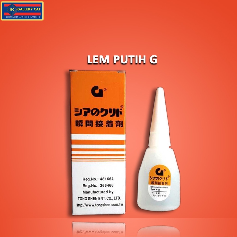 Jual ORIGINAL 100%! LEM G BOTOL GEMUK SUPER LENGKET | Shopee Indonesia