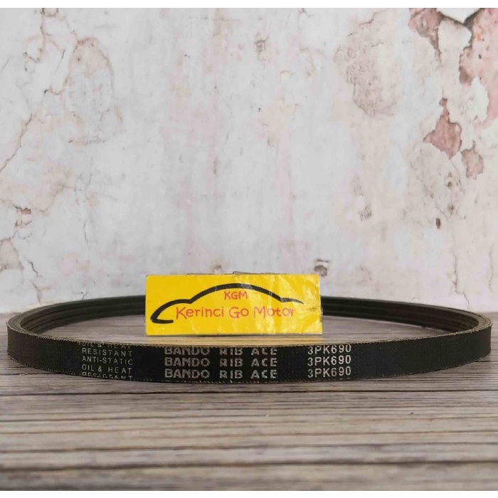 Jual Bando Van Belt 3PK 690 V Belt Fan Belt Alur 3PK-690 Tali Kipas | Shopee Indonesia