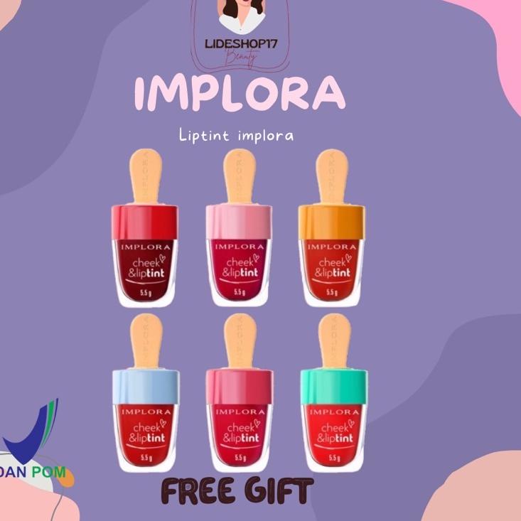 Jual New Trend--[READY] LIPTINT BY IMPLORA LIP TINT CHEEK & LIPTINT LIP ...