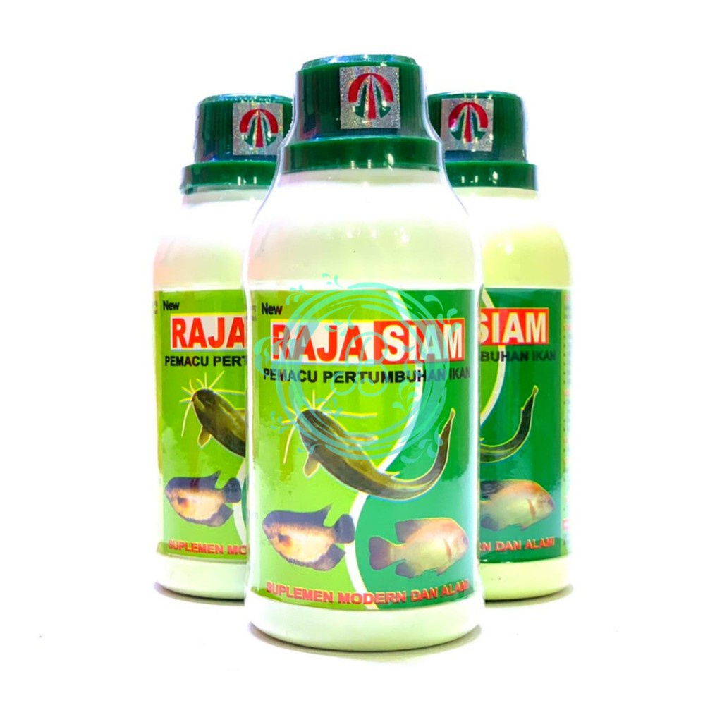 Jual Raja Siam 250 ml Vitamin Pertumbuhan Ikan Mas Nila Patin Lele Multivitamin Pemacu ...